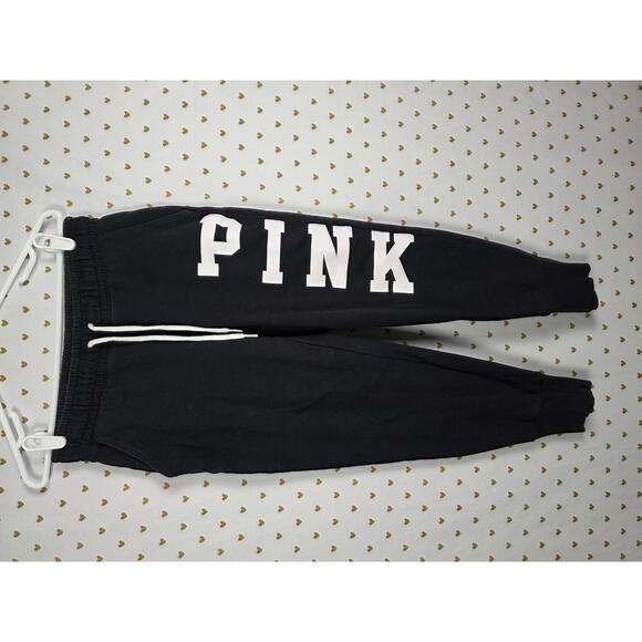 Victoria's Secret | Pants & Jumpsuits | Victorias Secret Pink Black ...